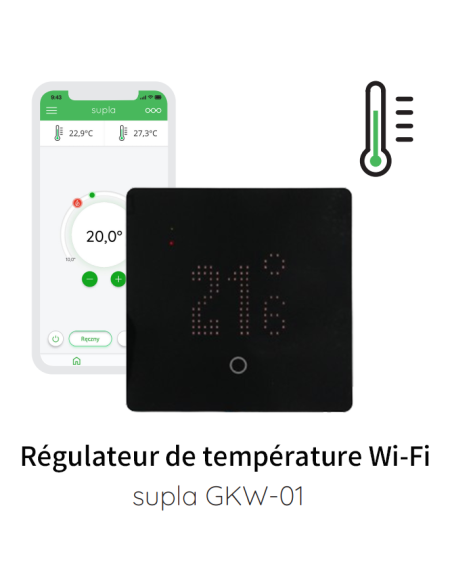 Domotique, maison connectée en Tunisie, contrôle de la température ...